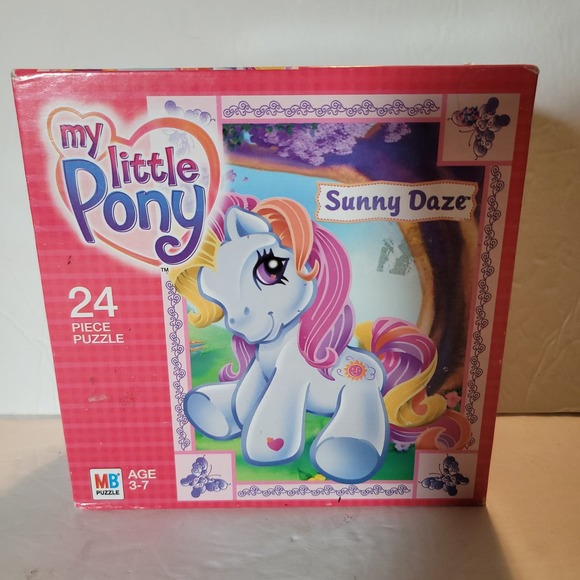 My Little Pony | Toys | My Little Pony Sunny Daze Vintage Puzzle 24 Pcs ...